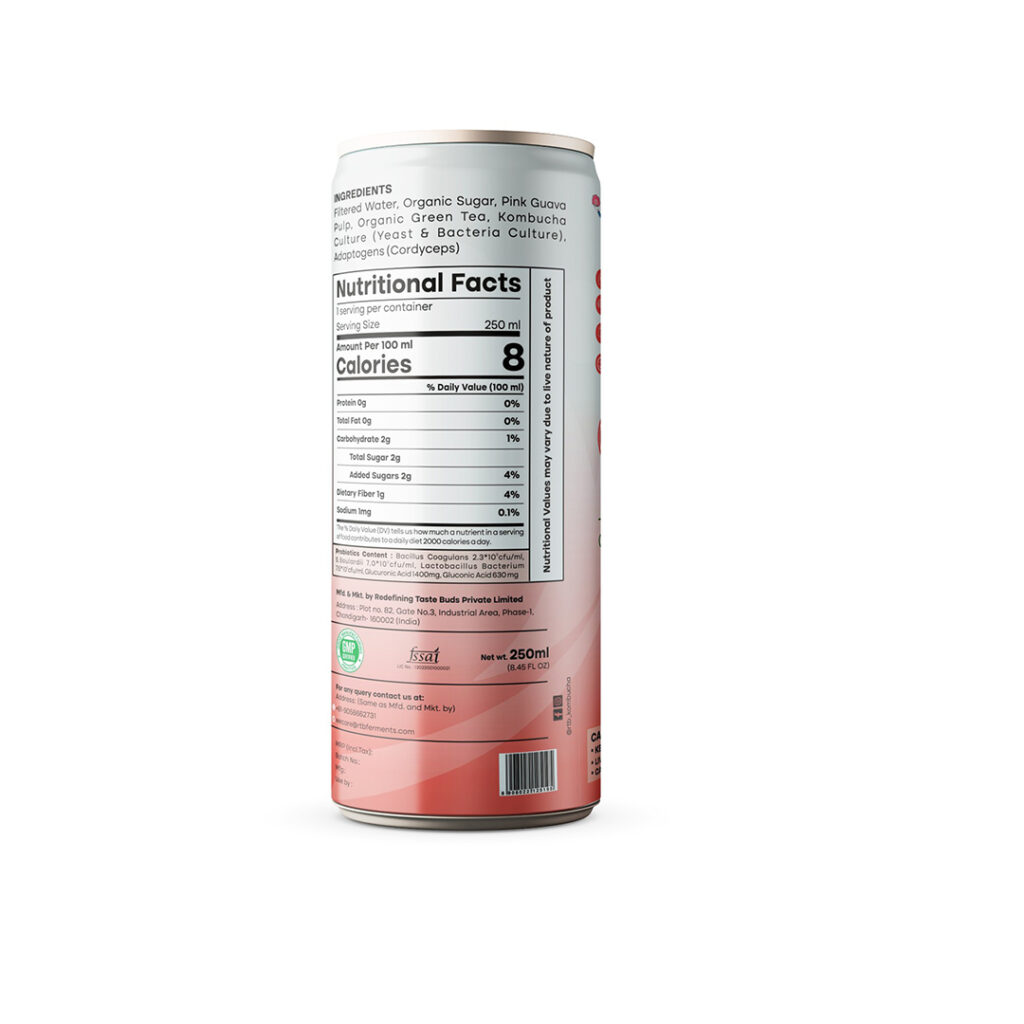 Guzzling Guava – RTB Ferments I RTB KOMBUCHA